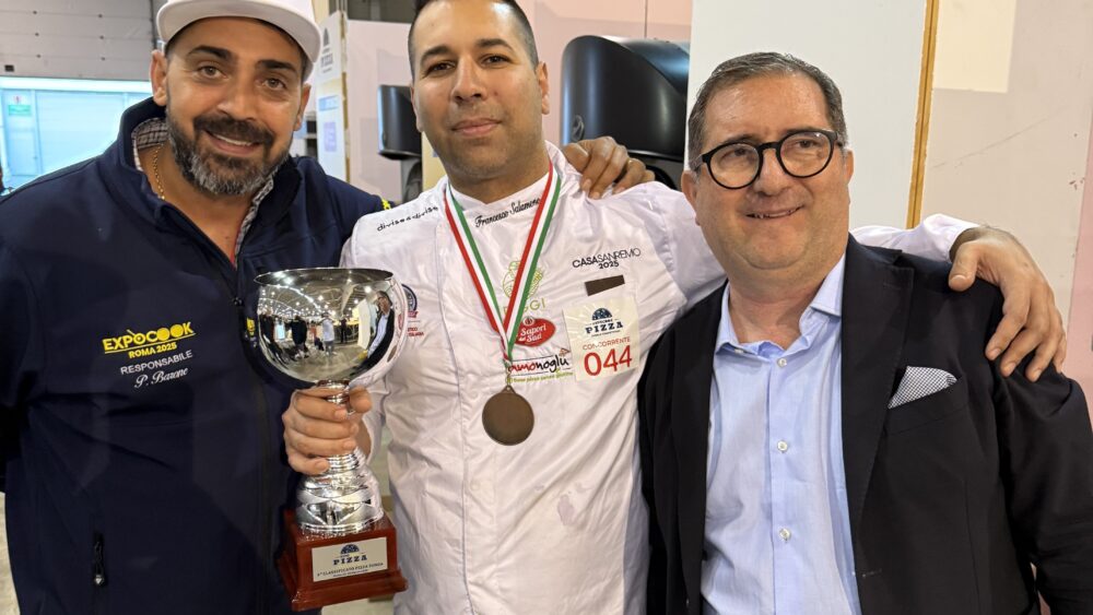 Il Campione Mondiale di pizza classica napoletana è l’agrigentino Francesco Salamone ...